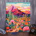 "Vivid Deserts" Series | Original Paint by Numbers – Colourmost