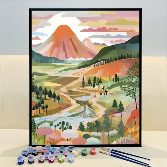 Colorful Yellowstone Series | Paint by Numbers Kit – Colourmost